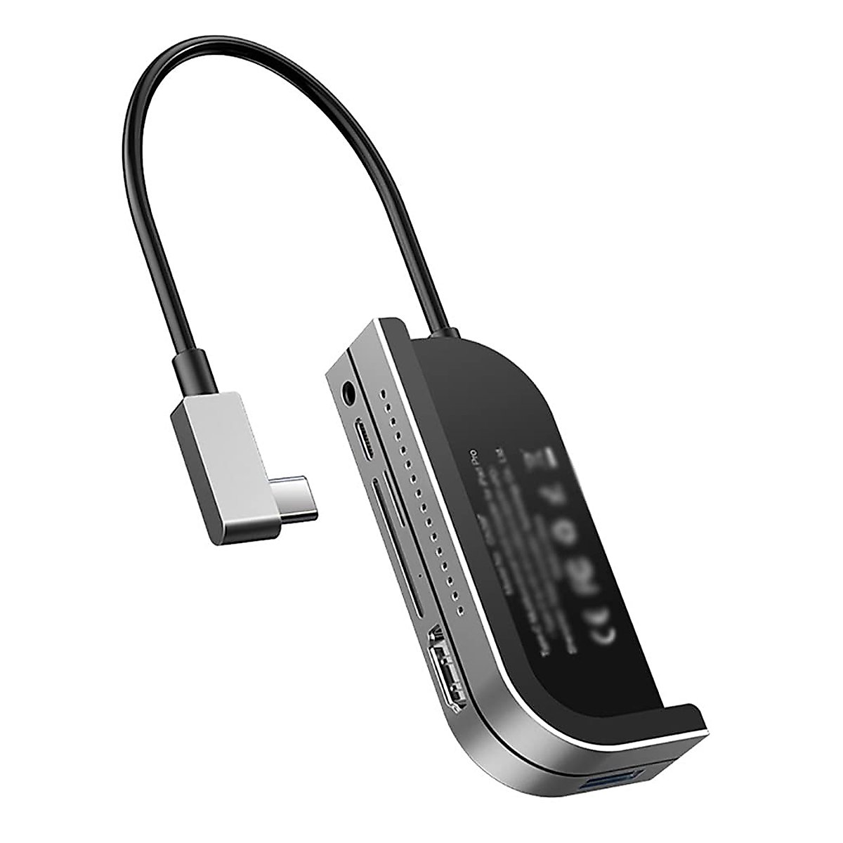 Port Expander 6 in 1 USB-C Splitter USB C Hub Adapter with 4K HDMI, USB 3.0, SD/TF Card Reader, 3.5mm Audio Port, USB C PD, USB C Dock USB Splitter