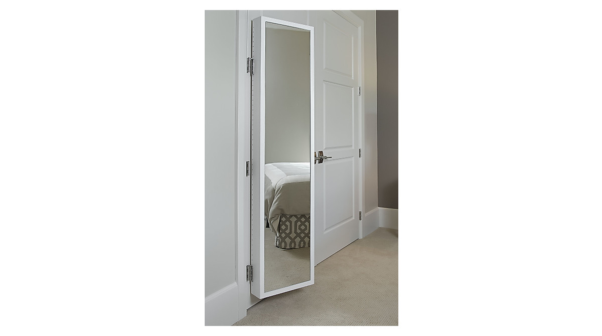 Cabidor Deluxe Mirrored Medicine Cabinet for Any Door