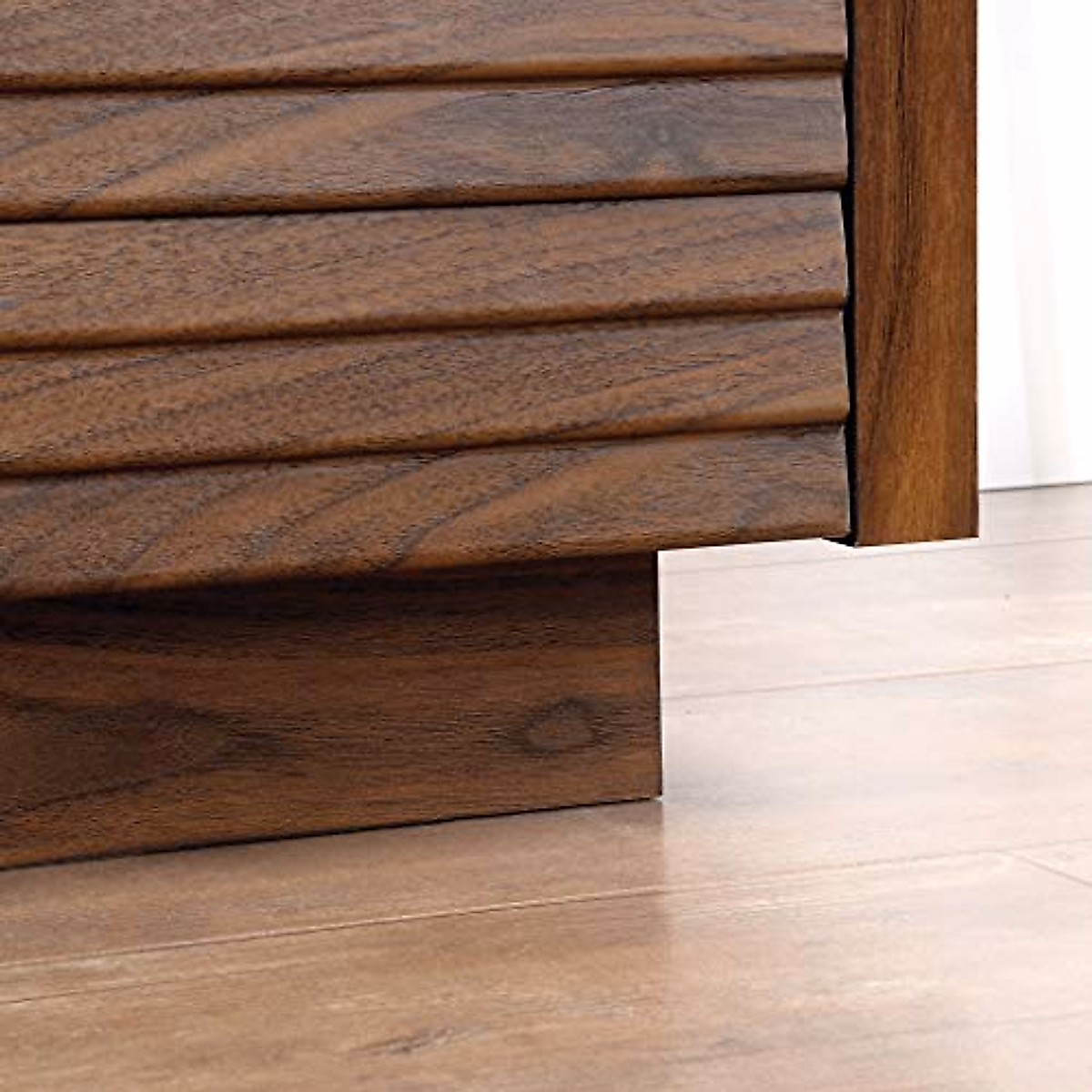 Sauder Harvey Park Credenza, for TVs up to 70", Grand Walnut finish