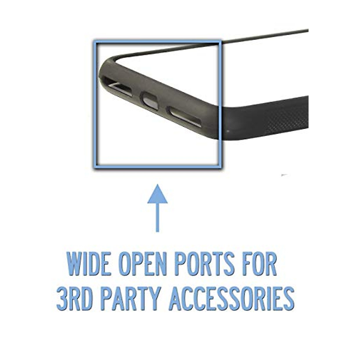 Blue and White Bars Owl Personalized Apple iPhone Black Rubber Phone Case Compatible with iPhone 14 Pro Max, Pro, Max, iPhone 13 Pro Max Mini, 12 Pro Max Mini, 11 Pro Max X XS Max XR 8 7 Plus