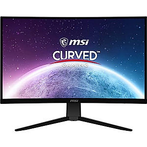 MSI G2422C, 24" Curved Gaming Monitor, 1920 x 1080 (FHD), VA, 1 ms, 170 Hz, FreeSync Premium, HDMI, DP Port, Tilt