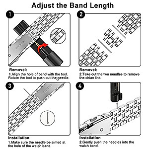 MioHHR Slim Metal Band Compatible with Apple Watch Band 41mm 40mm 38,mm,Dressy Stainless Steel Chain Strap for Women iWatch Bands Series 9 8 7 6 5 4 3 2 1 SE,Silver