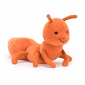 Jellycat Wriggidig Ant Stuffed Animal, 6.5 inches | Insect & Bug Plush Toy | Classic Children's Gift