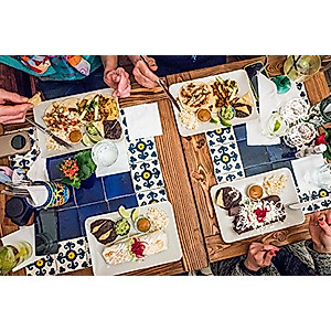 Homey Product Original Taco Holders - Non Toxic BPA Free Microwave Safe Stands for Soft and Hard Shells