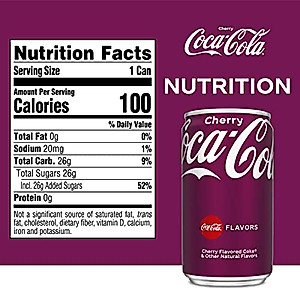 Coca-Cola Cherry, 7.5 Fl oz (Pack Of 10)