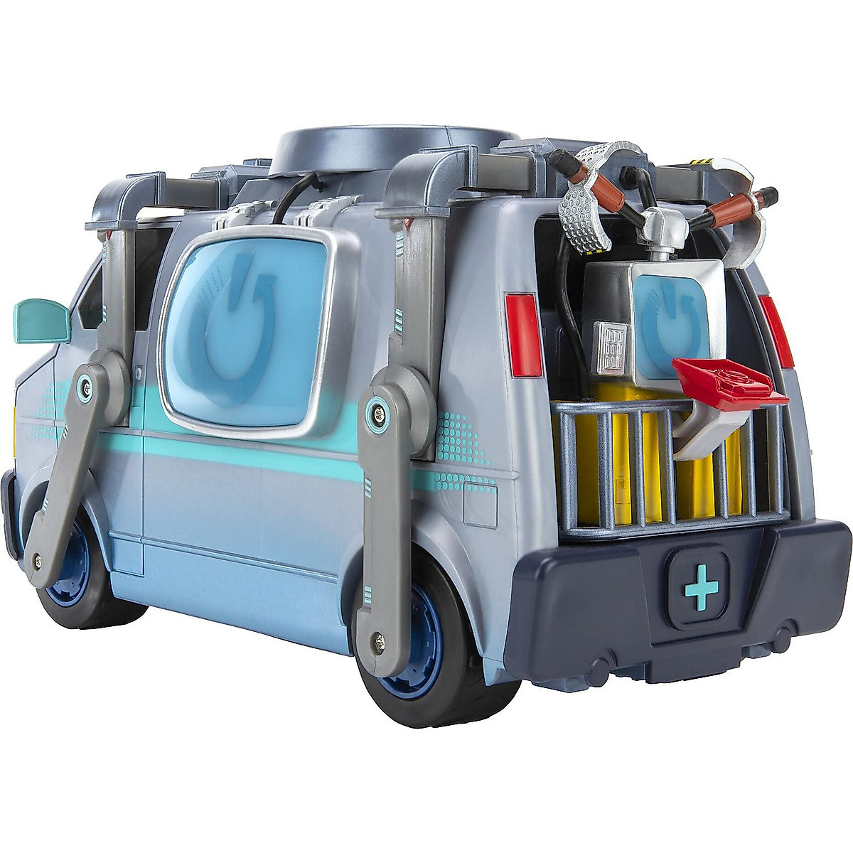 Fortnite Feature Deluxe Reboot Van Vehicle, Electronic Vehicle with 4-inch Articulated Reboot Recruit (Jonesy) Figures and Accessory