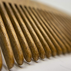 ZilberHaar Beard Comb – 100% Sandalwood – Essential Beard Care Accessory for Men – Hand Made