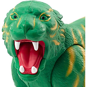 Masters of the Universe Origins Battle Cat 6.75-in Action Figure, He-Man's Loyal Tiger-like Eternian Creature for MOTU Storytelling Play and Display with Origins 5.5-in Figures, Gift for Kids Age 6+