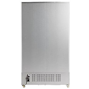 Procool Refrigeration Glass 2 Door Display Cooler "Ice Cold Beer" Design; 35 Cubic Ft., 45" Wide