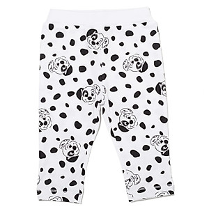 Disney Classics Patch Newborn Baby Boys Bodysuit Pants and Hat 3 Piece Outfit Set White 6-9 Months