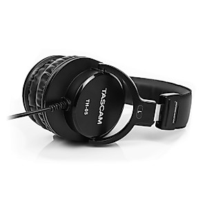 Tascam TH-05 Monitoring Headphones, Black (TH05)