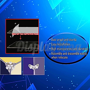 Acrylic Display case with Screw for Lego Porsche 911 RSR 42096 (Lego Set is not Included) (with Theme Background) US Stock