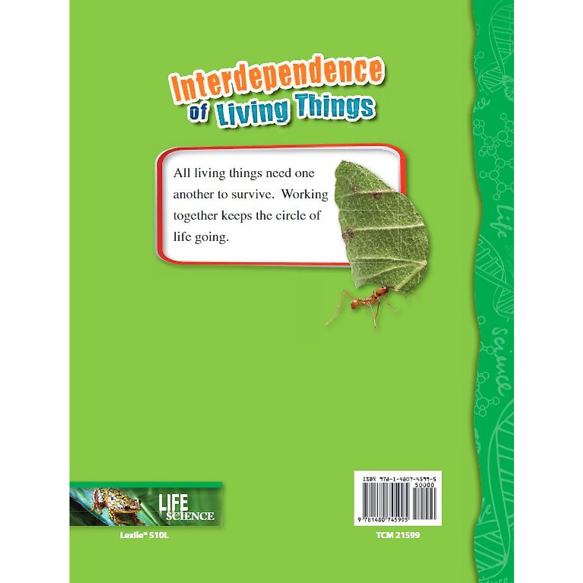 Teacher Created Materials - Science Readers: Life Science - 5 Book Set - Grade 2