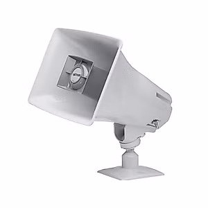 ONE-Way, 15-WATT Amplified Horn, Gray