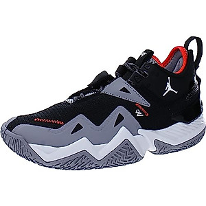 Nike mens Jordan Westbrook One Take Basketball Shoes, Black/White-cement Grey, 10