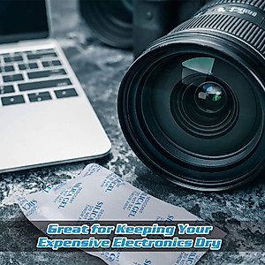 SurpOxyLoc 20 Gram(50Packs) Food Grade Silica Gel Packs Dessicant Packets for Moisture Control,Cobalt Chloride Free Moisture Absorbers for Food Storage