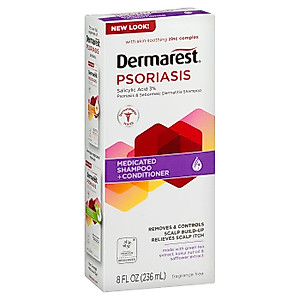 Dermarest Psoriasis Shampoo and Conditioner, 8 Ounces