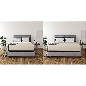 Ashley Furniture Signature Design - 12 Inch Chime Express Memory Foam Mattress - Bed in a Box - Queen - White & 12 Inch Chime Express Memory Foam Mattress - Bed in a Box - King - White