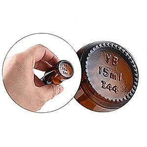 2PCS Clear Empty Glass Attar Bottle With Glass Eye Dropper For Essence Oil Aromatherapy Eye Ear Drop (10ml)