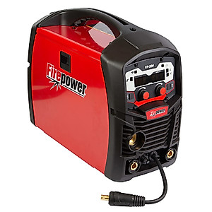 FIREPOWER 1444-1200 FP-200 2-in1 MIG, Flux Cored Welding System, 200A Output, 120-230V, 3/8" Max Thickness, Includes Tweco Fusion 180 MIG Gun, Victor GF250 Regulator, Clamp, Power Adapter, Wire Spool
