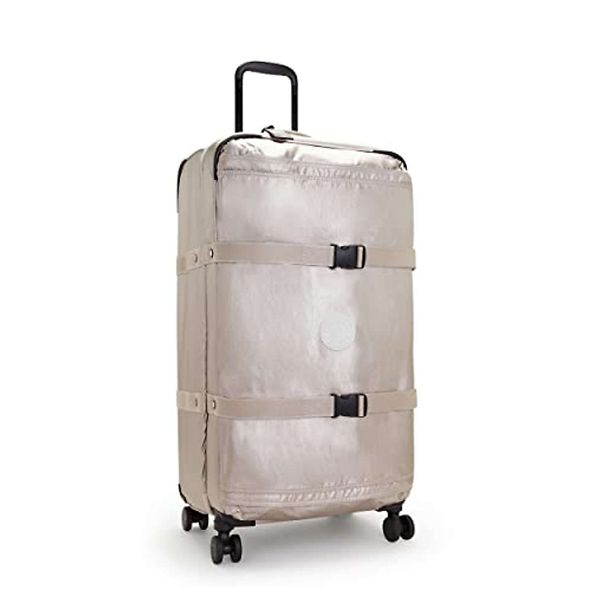 Kipling Women's Spontaneous 31-Inch Softside Spinner Wheel Luggage, Integrated TSA Accepted Lock, Metallic Glow, One Size
