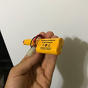 52-0185 520185 420735-00 42073500 3.6v 800mAh Ni-CD Battery Pack Replacement for Exit Sign Emergency Light 62-0185 620185