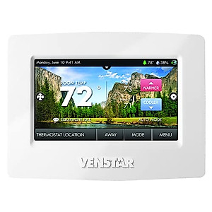 Venstar T7850 Colortouch 7 Day Programmable Thermostat with Built in Wifi (Replaces T5900 and Acc0454)