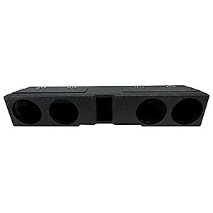 Rockville Quad 8" Sub Box for 2009-2020 Ford F150 Super Crew+2017-2020 F250/350