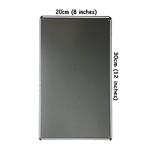 BIGYAK Education is Important But Coffee is Importanter Retro Look Metal 8X12 Inch Decoration Art Sign for Home Kitchen Bathroom Farm Garden Garage Inspirational Quotes Wall Decor