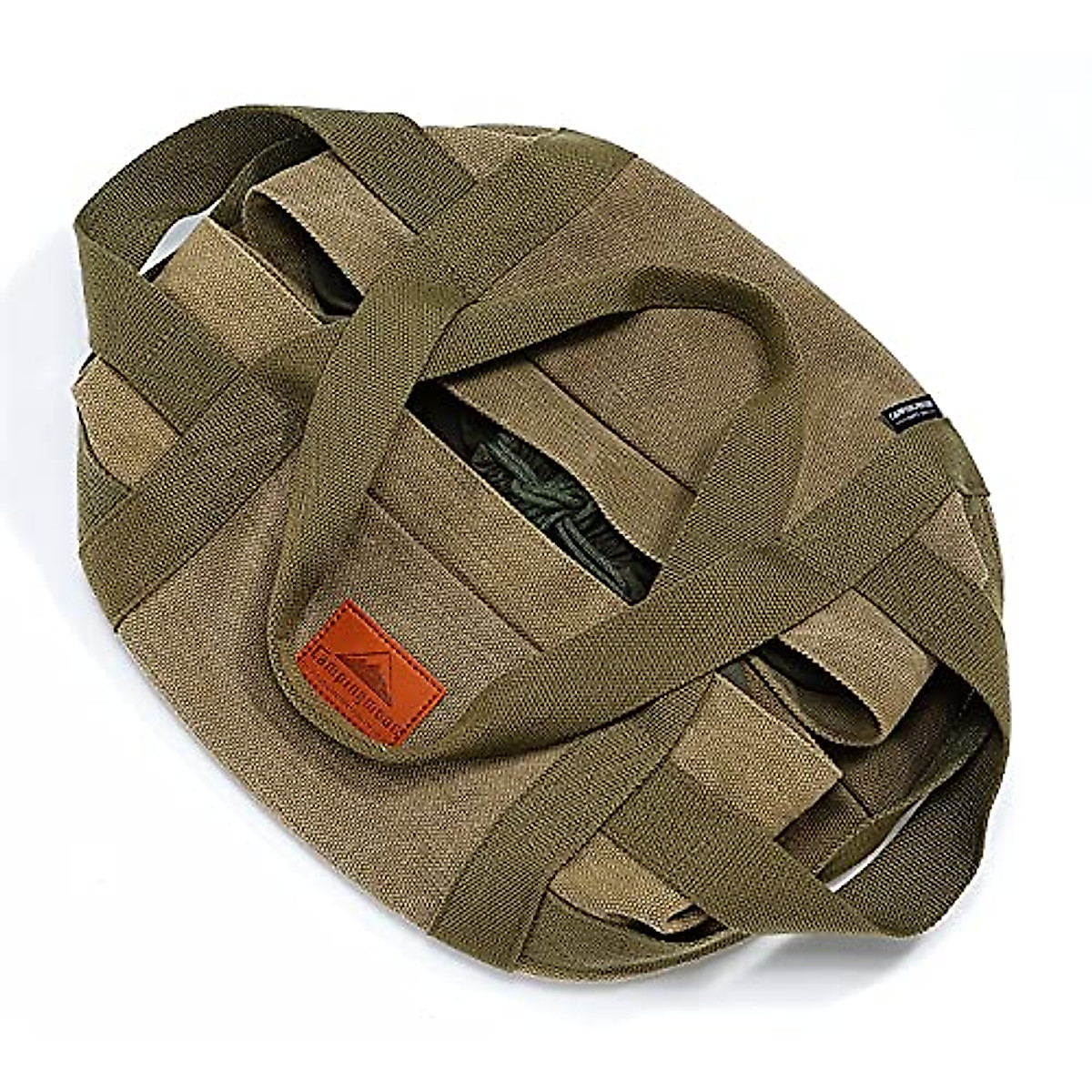 CAMPINGMOON Canvas Carry Bag for 12-inch Dutch Oven DO-32BK