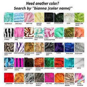 Bianna Ruby Red Burgundy Faux Fur Fabric, 60 inches Wide Options, American Seller, Luxury Shag Shaggy Material for Crafting, Sewing, Costumes, Fursuits, Home Decor (12x12 inches)