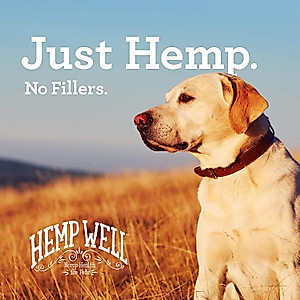 Hemp Well Thrive Chews for Dogs – Supports Hip, Joint, and Heart Health, Promotes Immune Support, Strengthens Skin and Coat, Organically Sourced – 60 Count
