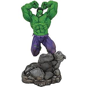 Marvel Premier Collection: The Hulk Statue, Multicolor, 17 inches