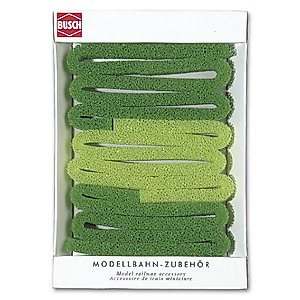 Busch 7151 Hedges 150cm x 18mm HO Scenery Scale Model Scenery