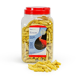 Aquascape 81000 Koi Krunchies Fish Food, Hand Feeding Treats, Floating, Natu, 14.1 Ounces, Yellow
