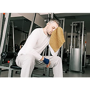 Utopia Towels Cotton Washcloths Set - 100% Ring Spun Cotton, Premium Quality Flannel Face Cloths, Highly Absorbent and Soft Feel Fingertip Towels (240 Pack, Beige)