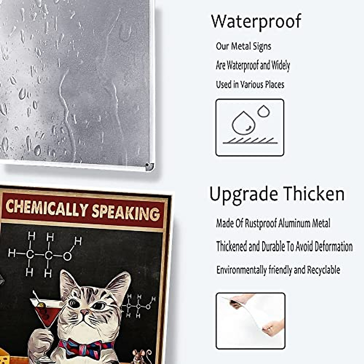 CCPARTON Pool Rules No Running No Diving No Peeing Pool Rules Metal Tin Signs Warning Signs Swimming Pool Sign Aluminum Sign Wall Decor 8x12 Inches Tin Sign for Pool Beach Garden