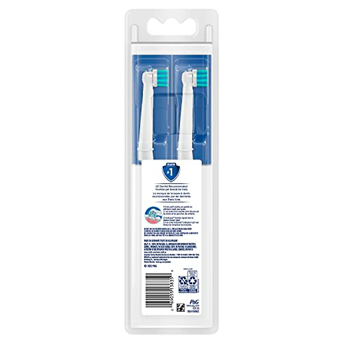 Oral-B Kids Extra Soft Replacement Brush Heads, 2 Count, Cavity Protection