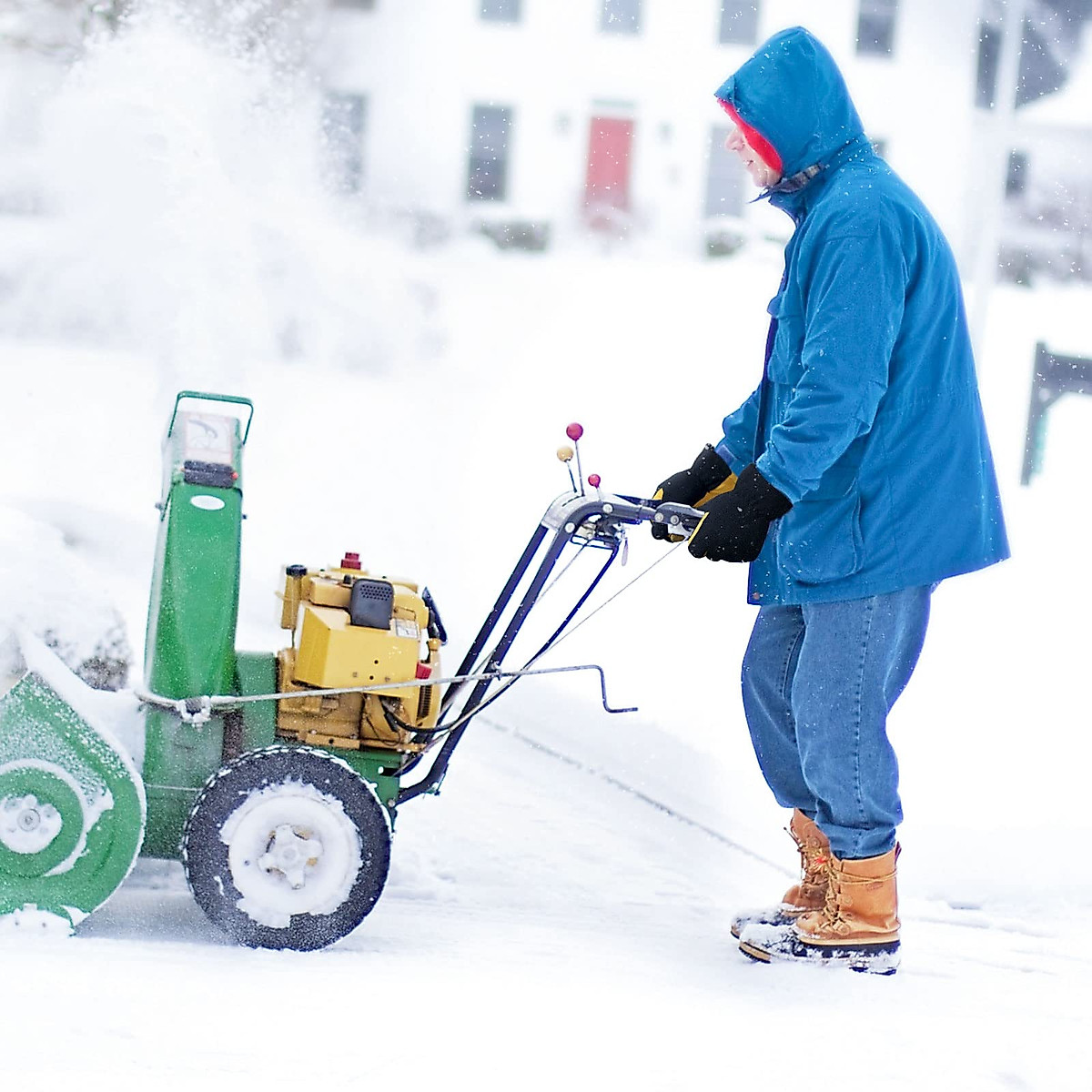 OZERO Winter Gloves for Men Women: Ski Warm Gloves for Cold Weather - S Tan & Black Snow Waterproof Gloves Heated