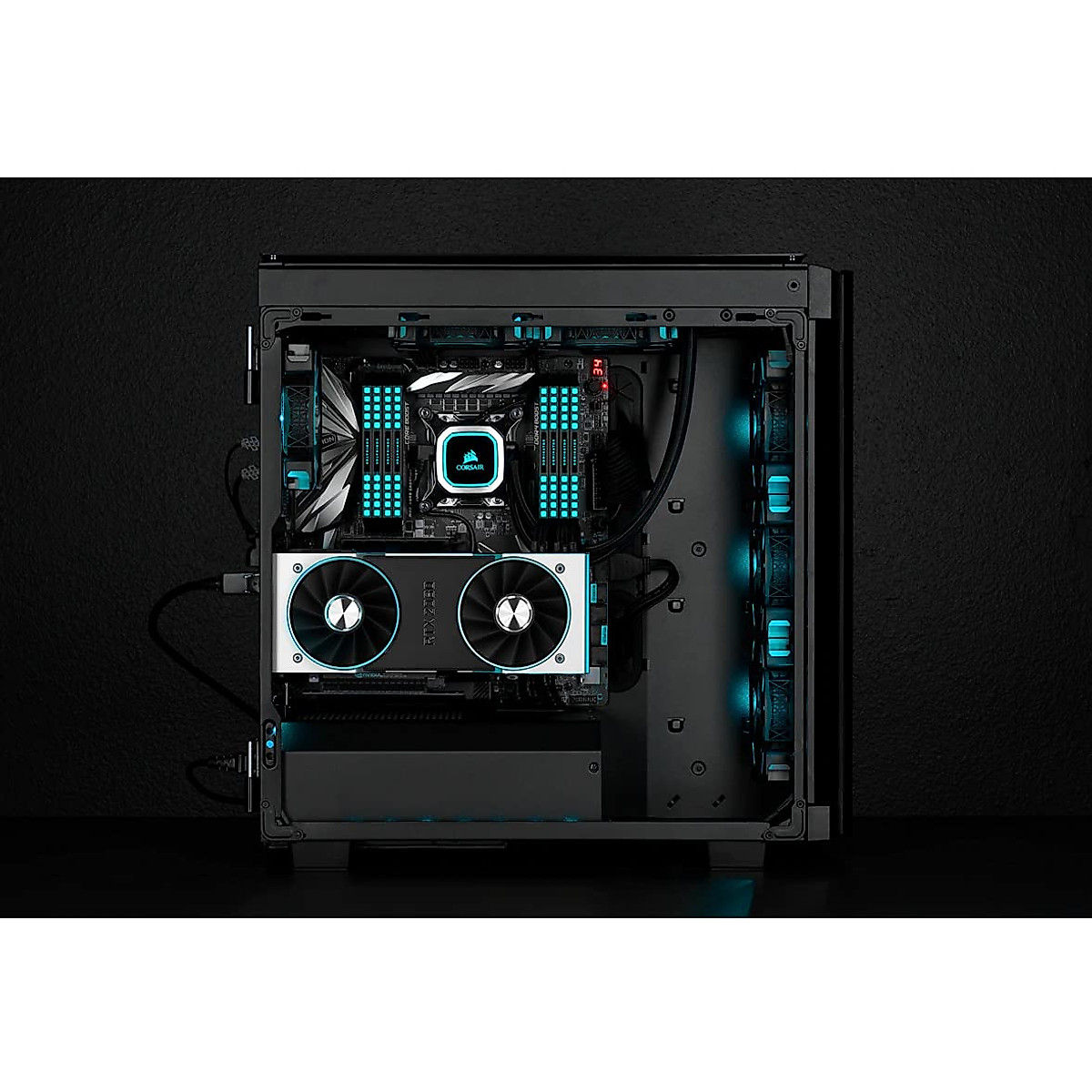 CORSAIR Dominator Platinum RGB 16GB (2x8GB) DDR4 3600 (PC4-28800) C18 1.35V AMD Optimized Memory- Black