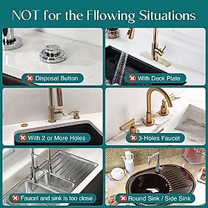 eormoe Kitchen Faucet Splash Guard - Diatomite Stone Sink Tray, Faucet Absorbent Mat for Bathroom Counter [Light Grey, 17.7" x 3.9"]