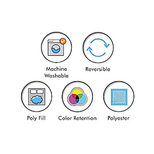 Donna Sharp Full/Queen Bedding Set - 3 Piece - Green Forest Lodge Quilt Set with Full/Queen Quilt and Two Standard Pillow Shams - Fits Queen Size and Full Size Beds - Machine Washable