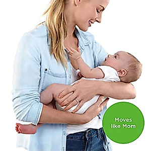 Ingenuity SmartBounce Automatic Baby Bouncer Seat with White Noise, Music, -Toy Bar & 2 Plush Infant Toys, 0-6 Months Up to 20 lbs (Braden)