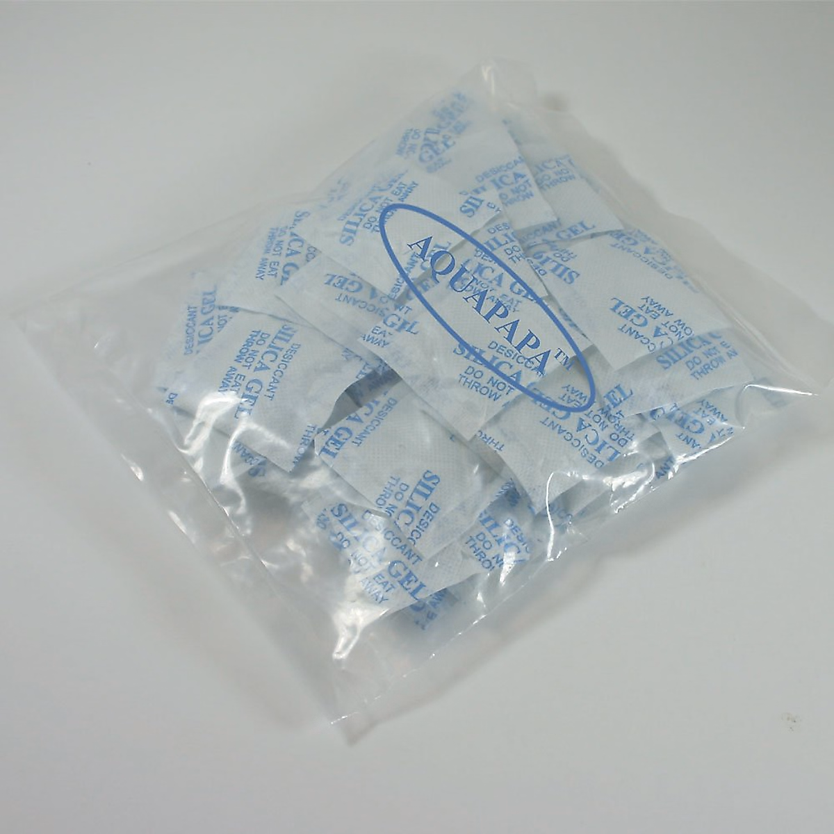 AQUAPAPA 3 Gram Pack of 200 Silica Gel Desiccant Packets Oderless Moisture Absorbing Drying Bags (Ship from USA)