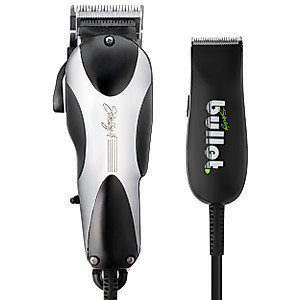 Wahl Professional Sterling 4 Clipper Bullet Trimmer Combo Professional Quality Electric Hair Tools Silver