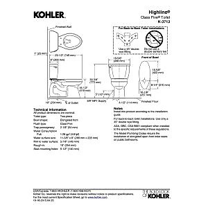 Kohler 529008 K-3713-7, Black Black