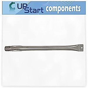 UpStart Components 4-Pack BBQ Gas Grill Tube Burner Replacement Parts for Kenmore 148.34176410 - Compatible Barbeque Stainless Steel Pipe Burners