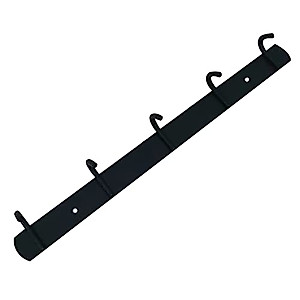 AOLZUNK Heavy Duty Coat Hooks Rack Wall Mounted 5 Hooks, Multi-Function Metal Rack for Hanging Clothes Hat Keys Towel, Bedroom Bathroom or Entryway