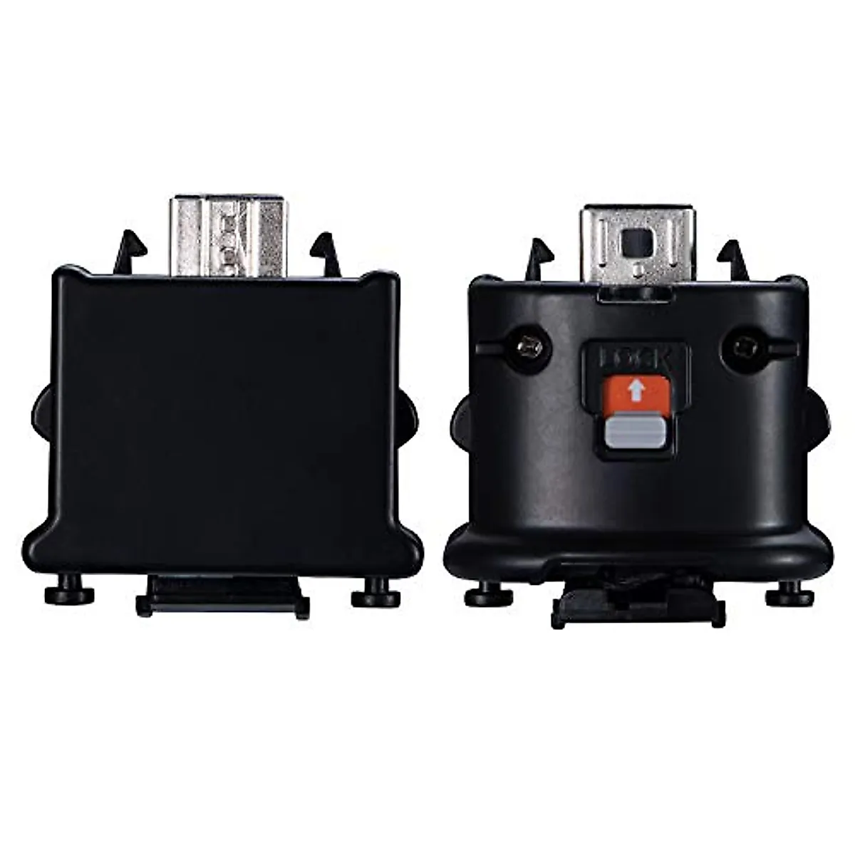 NC Motion Plus Adapter Replacement for Wii Motion Plus Adapter-Sensor Accelerator and wii Remote Controller compatible (Black 1 Pcs)