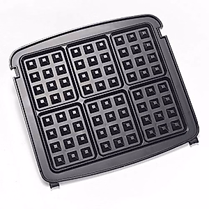 UsKitchen Waffle Plates for Cuisinart Griddler GR-150 Deluxe